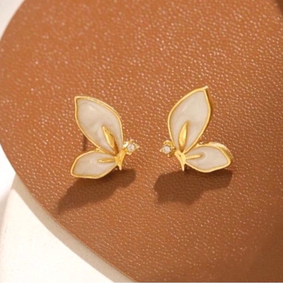 Jewelry | Purity Butterfly Fairy Shimmer Enamel Innocent Side Profile ...